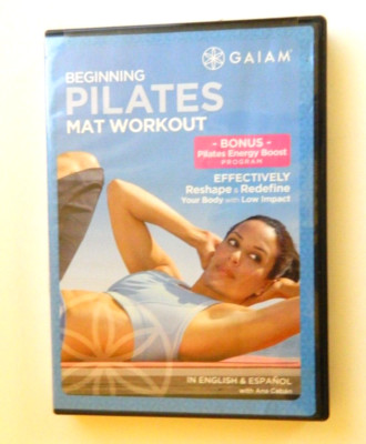 Pilates - Beginning Mat Workout - DVD By Ana Caban - VERY GOOD ...