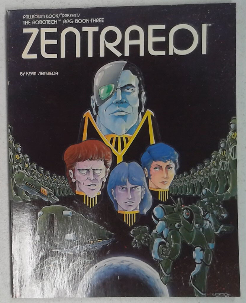 1x V00469: Robotech RPG Book Three: Zentraedi: 552: 1988: READ ...