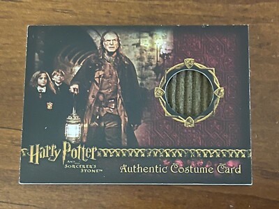 Harry Potter and the Sorcerer's Stone Argus Filch costume card 005/360 ...