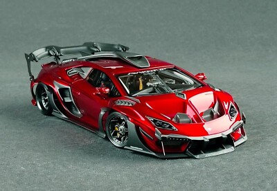 DreamWalkers Lamborghini "AwakenUp" (Candy Red) [DreamWalkers] 1/18 ...