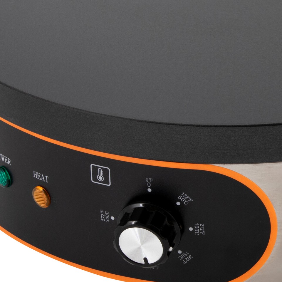 21" Pancake Crepe Maker Commercial Big Hot Plate Baker Griddle Machine ...