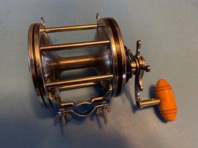 VINTAGE PENN SENATOR 114 6/0 TROLLING FISHING REEL HERSHEY KISS COIN ...