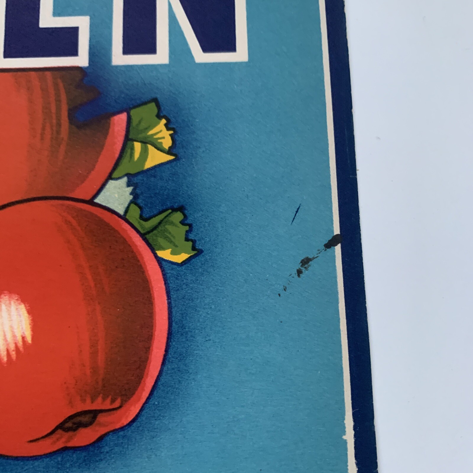 Vintage Australian Apples Crate Label, Sticker Haven Tasmanian Apples ...