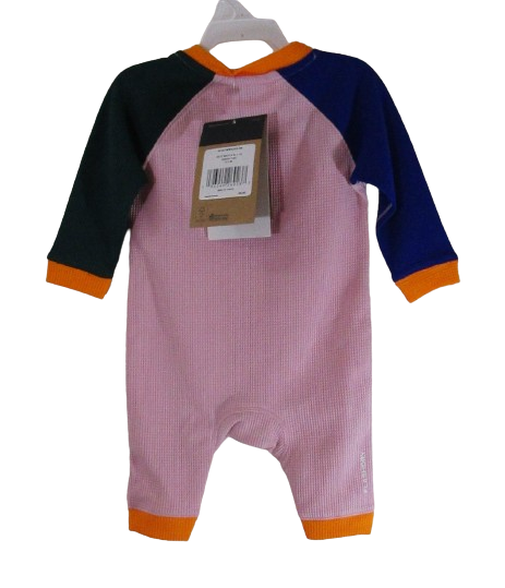 NWT The North Face Baby Waffle Base Layer 1-Piece 0-3M Cameo Pink MSRP ...