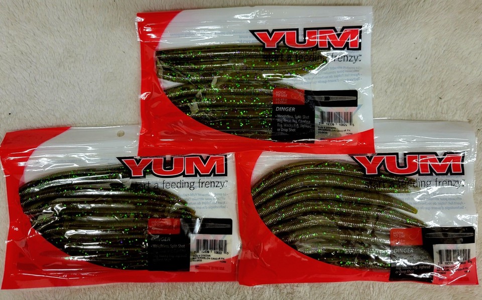 **LOT OF 3** Yum Dinger 5” 8 per Pack Choice of colors | eBay