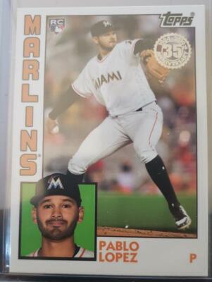 2019 Topps Series 2 '84 Throwback #PL Pablo Lopez Rookie Card | eBay