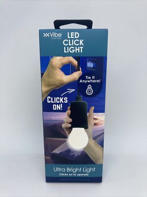 Vibe Essentials LED Click Light Tie It Anywhere Battery Powered | eBay