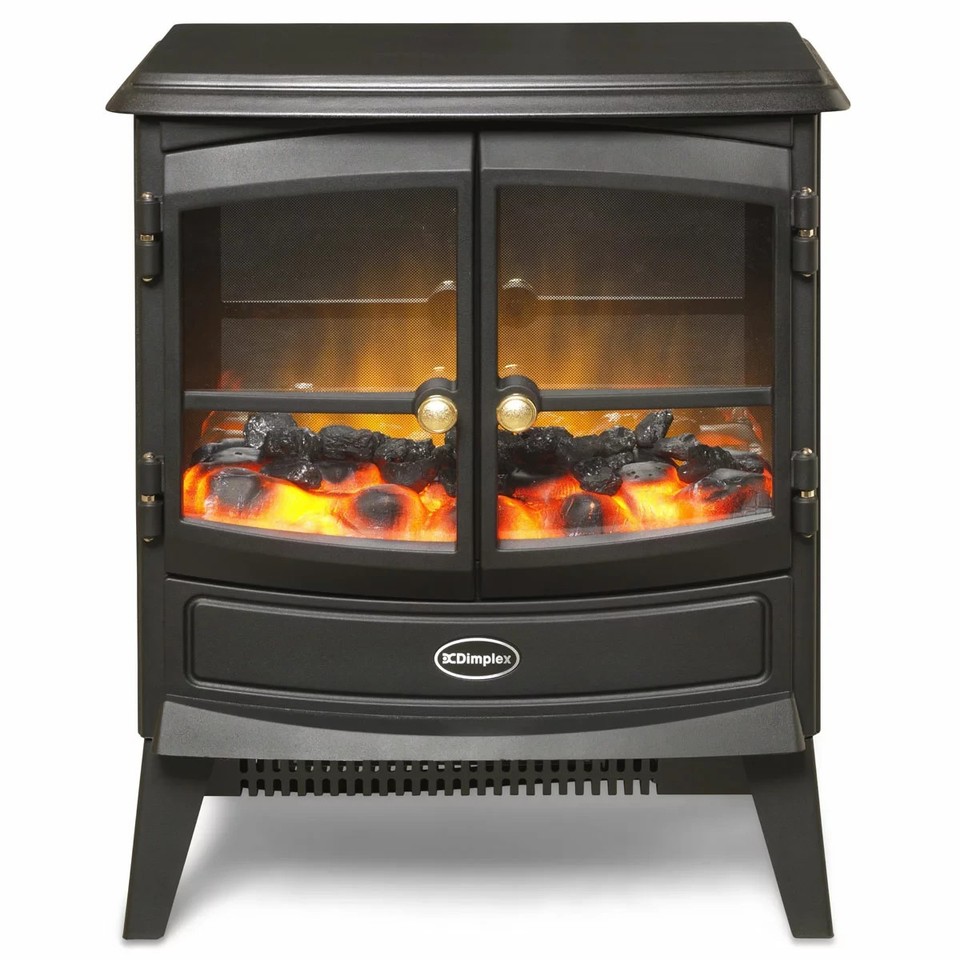 Dimplex Springborne Optiflame 2kW Electric Freestanding Stove Heater ...
