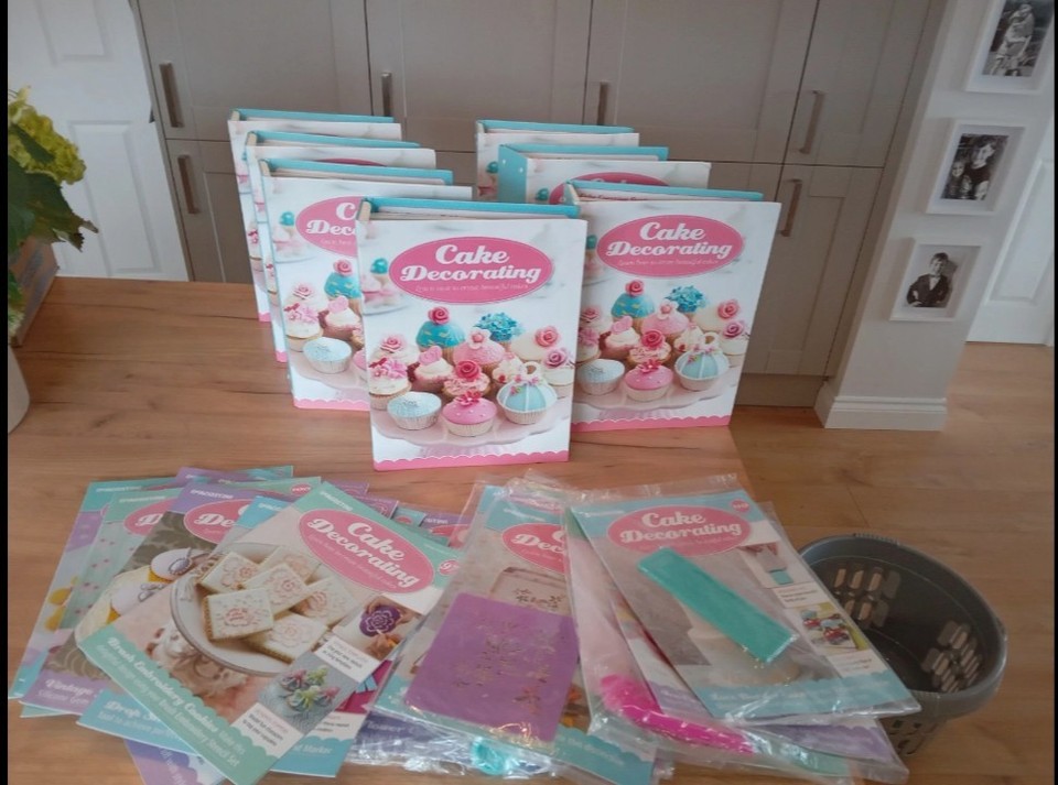 DeAgostini Cake Decorating Bundle Magazines set | eBay UK