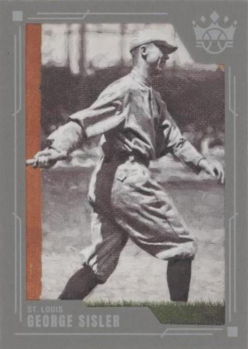 2022 Panini Diamond Kings - George Sisler #20 Gray Frame for sale ...