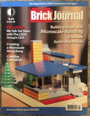 Brick Journal Building Small With Microscale lego blocks Sept 2015 FREE ...