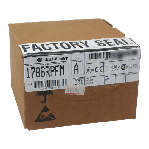 NEW SEALED ALLEN BRADLEY 1786-RPFM SER A CONTROLNET FIBER MODULE FREE ...