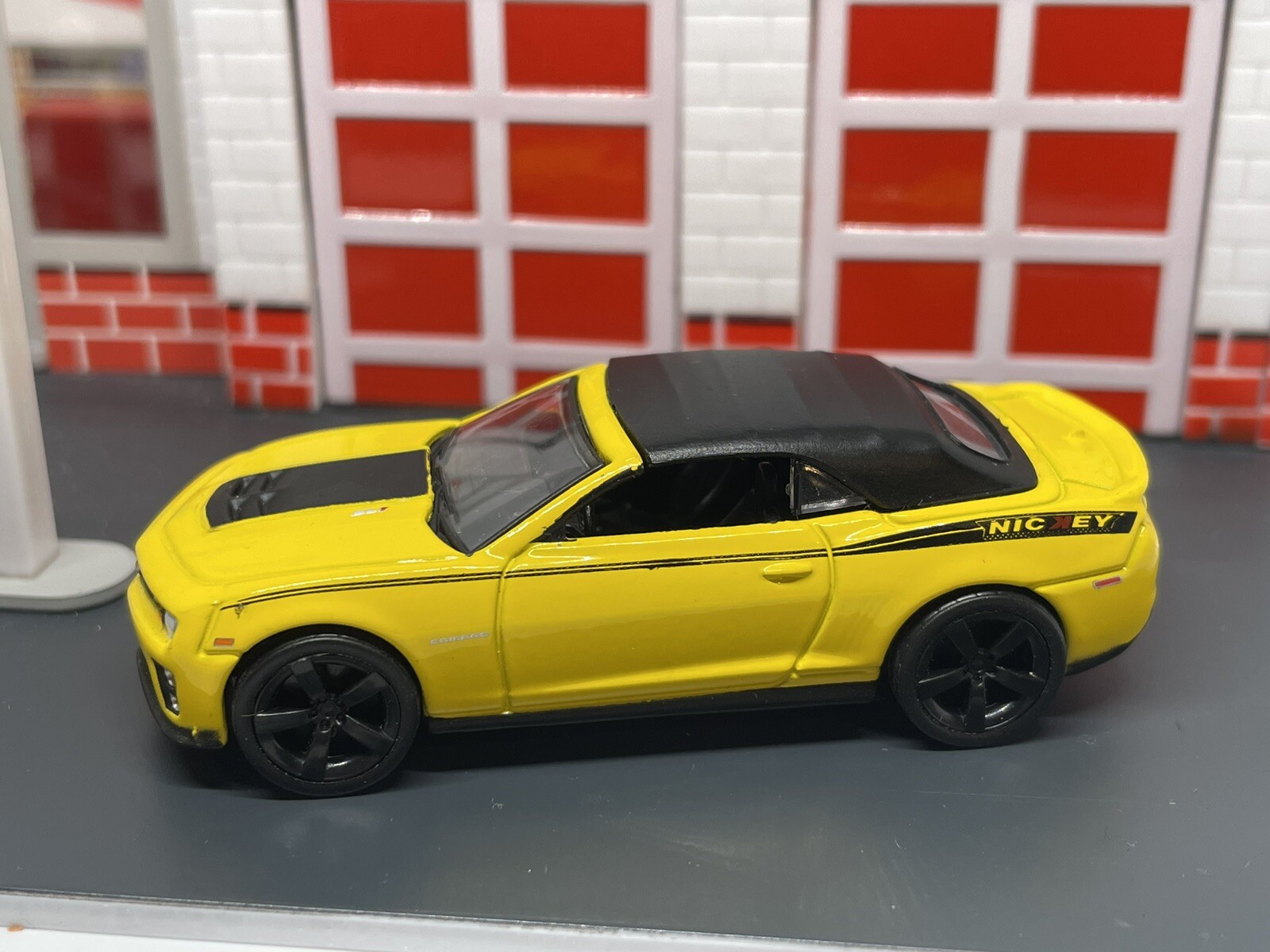 2010-2013 Nickey Chevy Camaro ZL1 Convertible Yellow 1/64 Limited ...