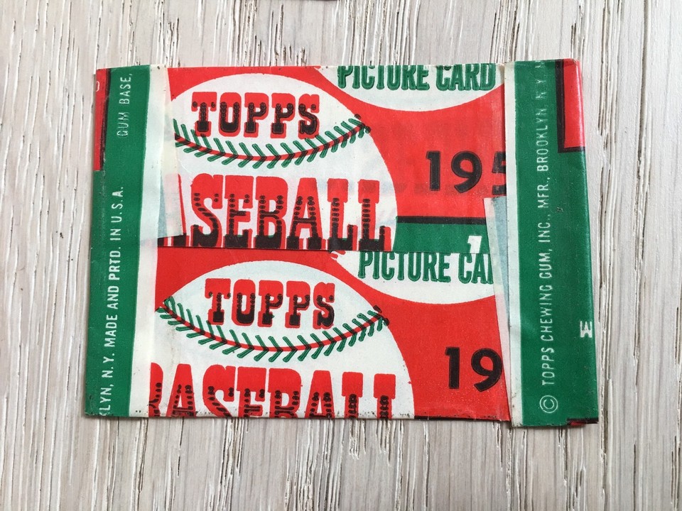 1954 Topps Baseball DATED Wax Pack Wrapper PICK ONE | eBay