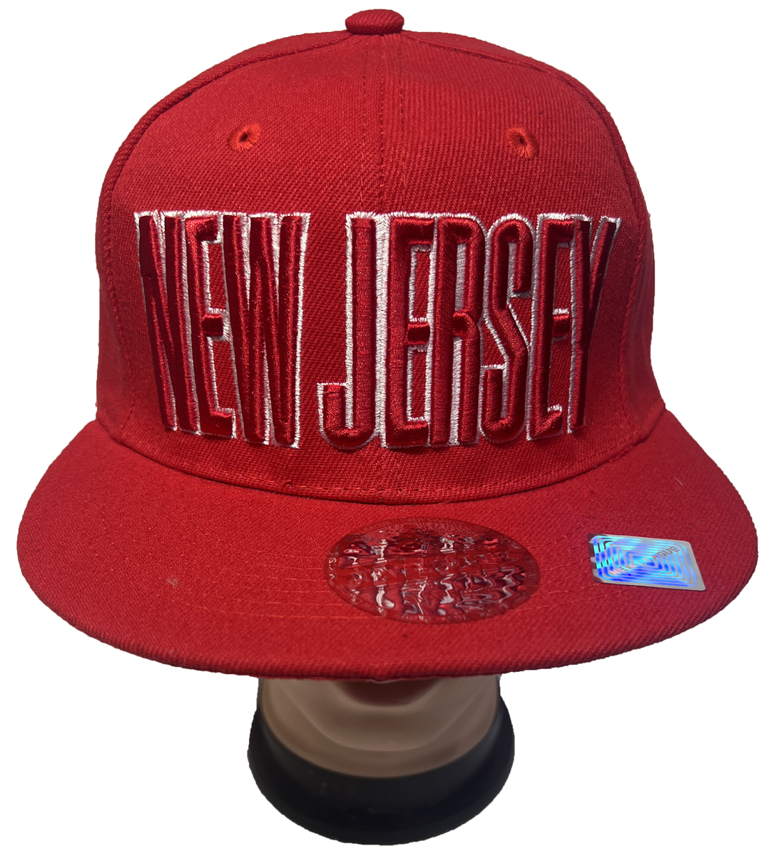NEW JERSEY 3D Embroidered Hip Hop Snapback Adjustable Baseball Cap Hats ...