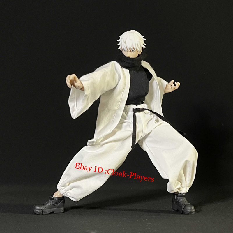 1/12 Scale Jujutsu Kaisen Gojo Satoru for 6" Romankey Figure Body(No ...