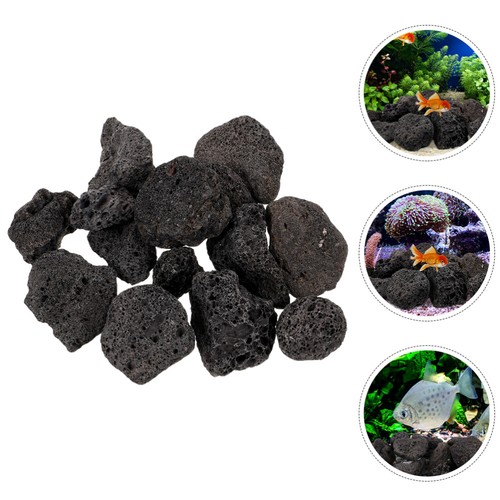 Volcanic Stone Landscaping Aquarium Stones Decors Fish Tank Rocks | eBay