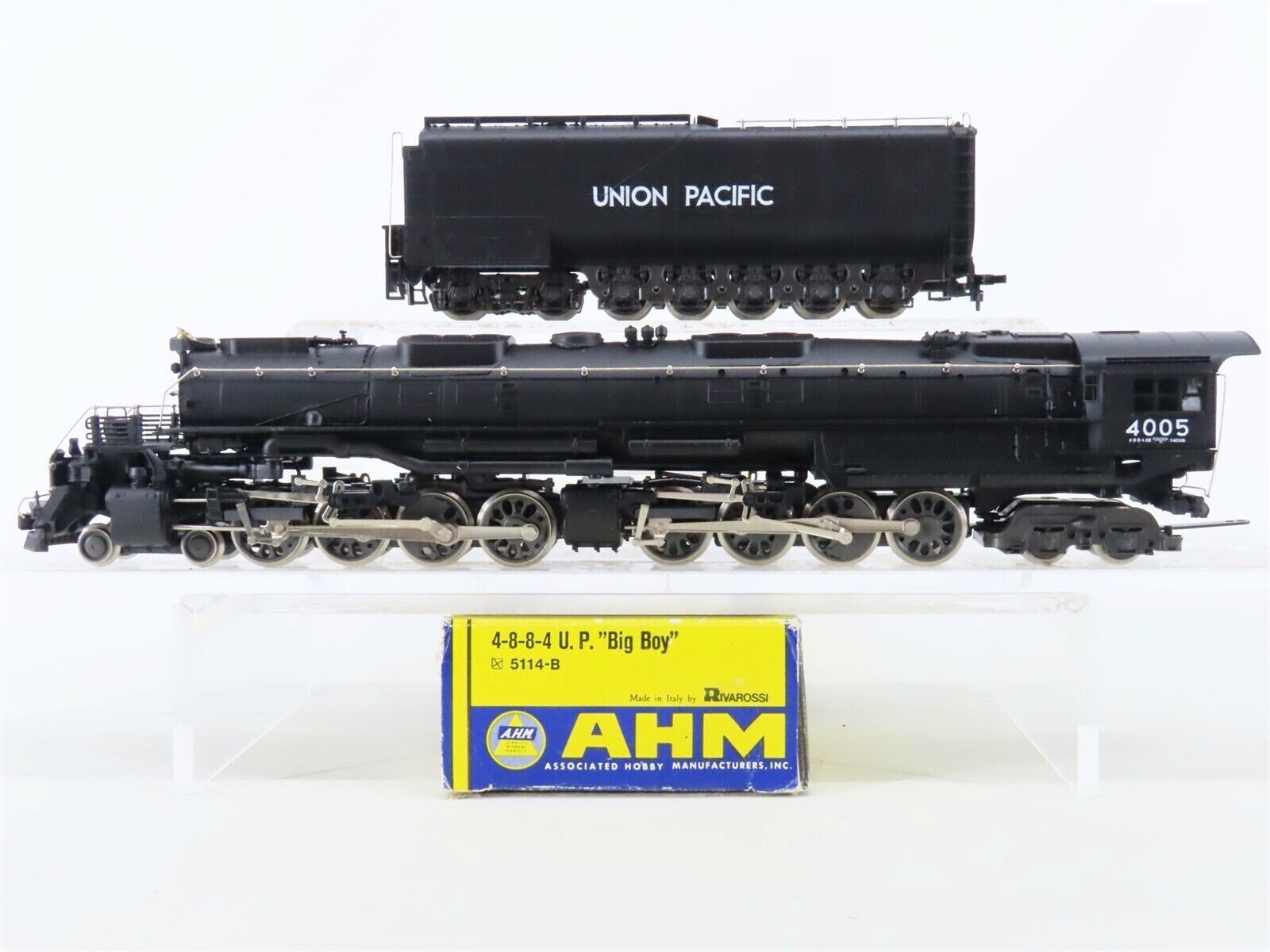 HO Scale AHM/Rivarossi 5114-B UP Union Pacific 4-8-8-4 Big Boy Steam ...