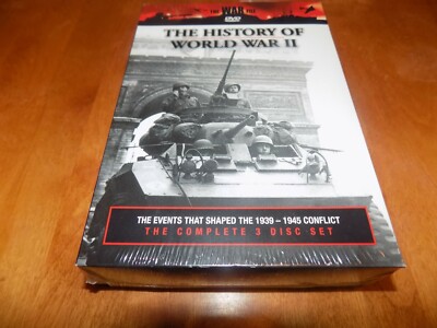 HISTORY OF WWII THE WAR FILE THREE VOLUMES Complete Series RARE DVD SET ...