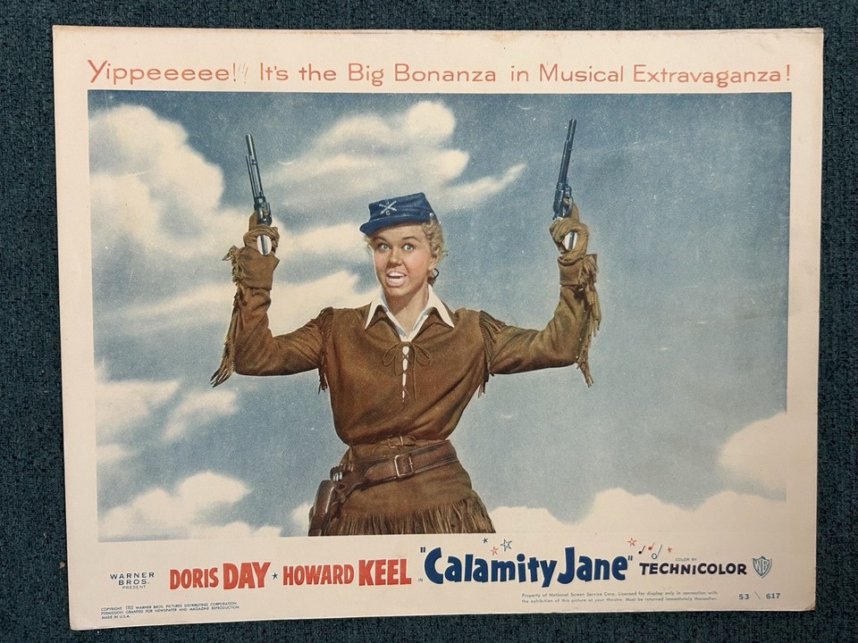 DORIS DAY HOWARD KEEL Calamity Jane Lobby Card Set. | eBay Australia