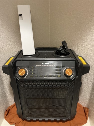 Ion Explorer Outback 2 Waterproof Wireless Bluetooth 100W Speaker NEW ...