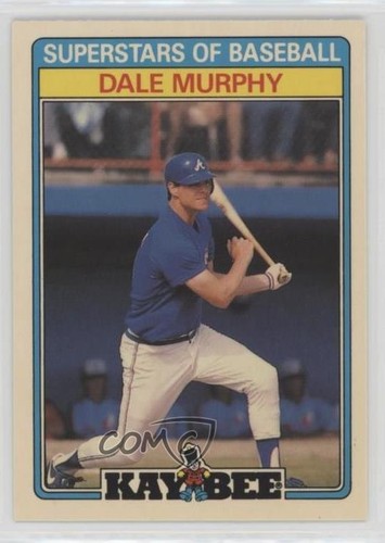 1987 Topps Kay Bee Toys Superstars of Baseball Box Set Dale Murphy #21 ...