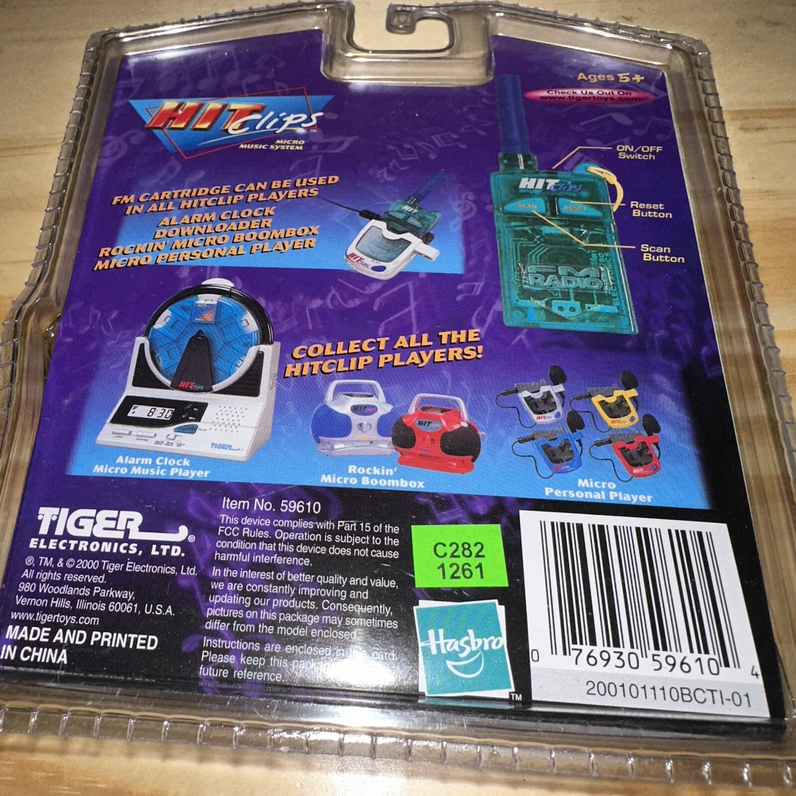 HitClips FM Radio Cartridge 2000 Tiger Electronics Hit Clips for sale ...