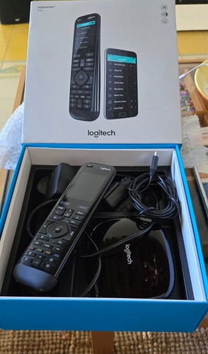 Logitech Harmony Elite Remote Control System Complete In Box W/ Cradle ...