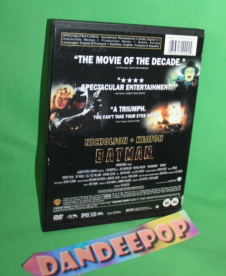 Batman DVD Movie 85391200024| eBay