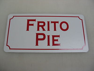 FRITO PIE Metal Signs 6"x12" Food & Beverage Retro Vintage Design ...