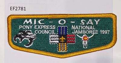 Boy Scout OA Lodge Mic-O-Say 1997 National Jamboree | eBay