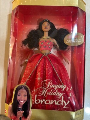 Vintage Mattel Barbie 2000 Singing Holiday Brandy Doll (Needs New ...