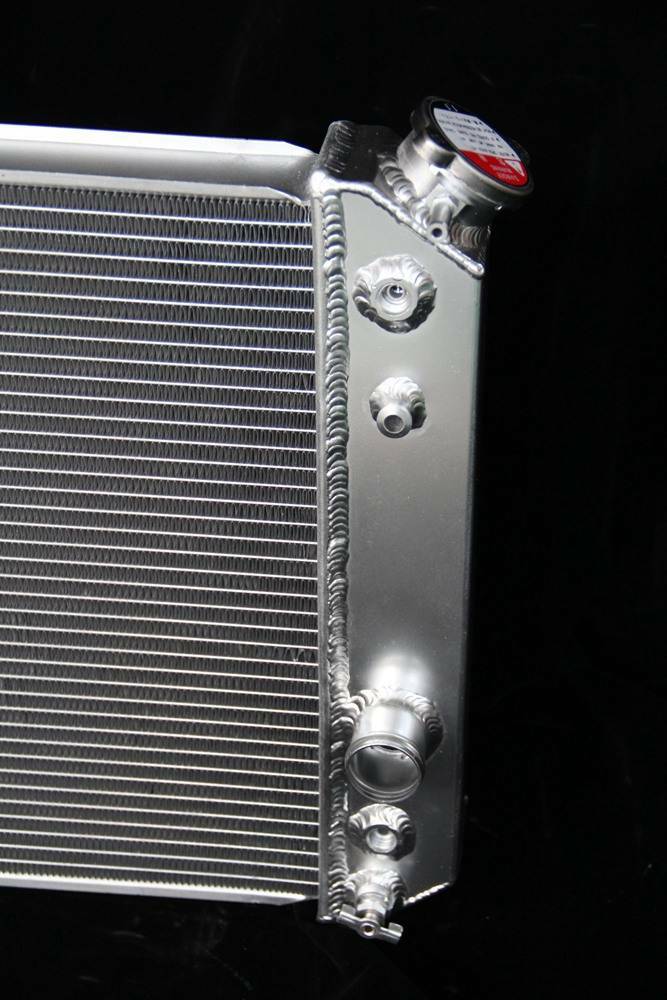Aluminum Radiator 1982-02 Chevy S10 S-10 V8 Conversion 3 Row Core ...