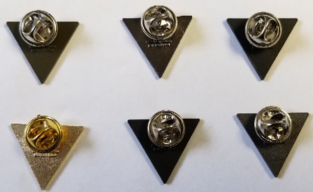 6 PIN LOT: NJSP 1921 New Jersey State Police TROOPER Triangle .75 ...