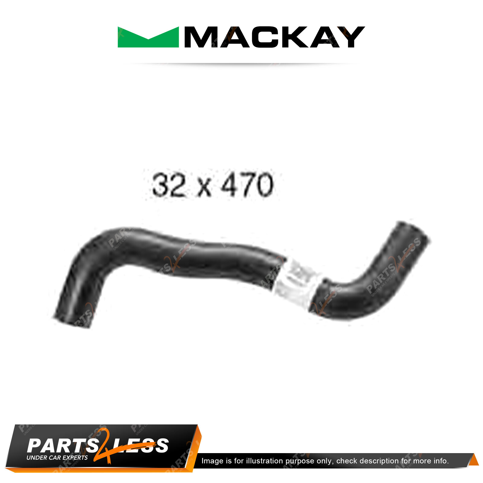 Mackay Lower Radiator Hose for Toyota Corolla AE90 AE91 AE92 AE92R AE93 ...