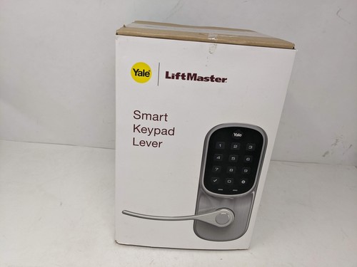 Yale | LiftMaster Smart Lock with Keypad Lever - Works with myQ App ...