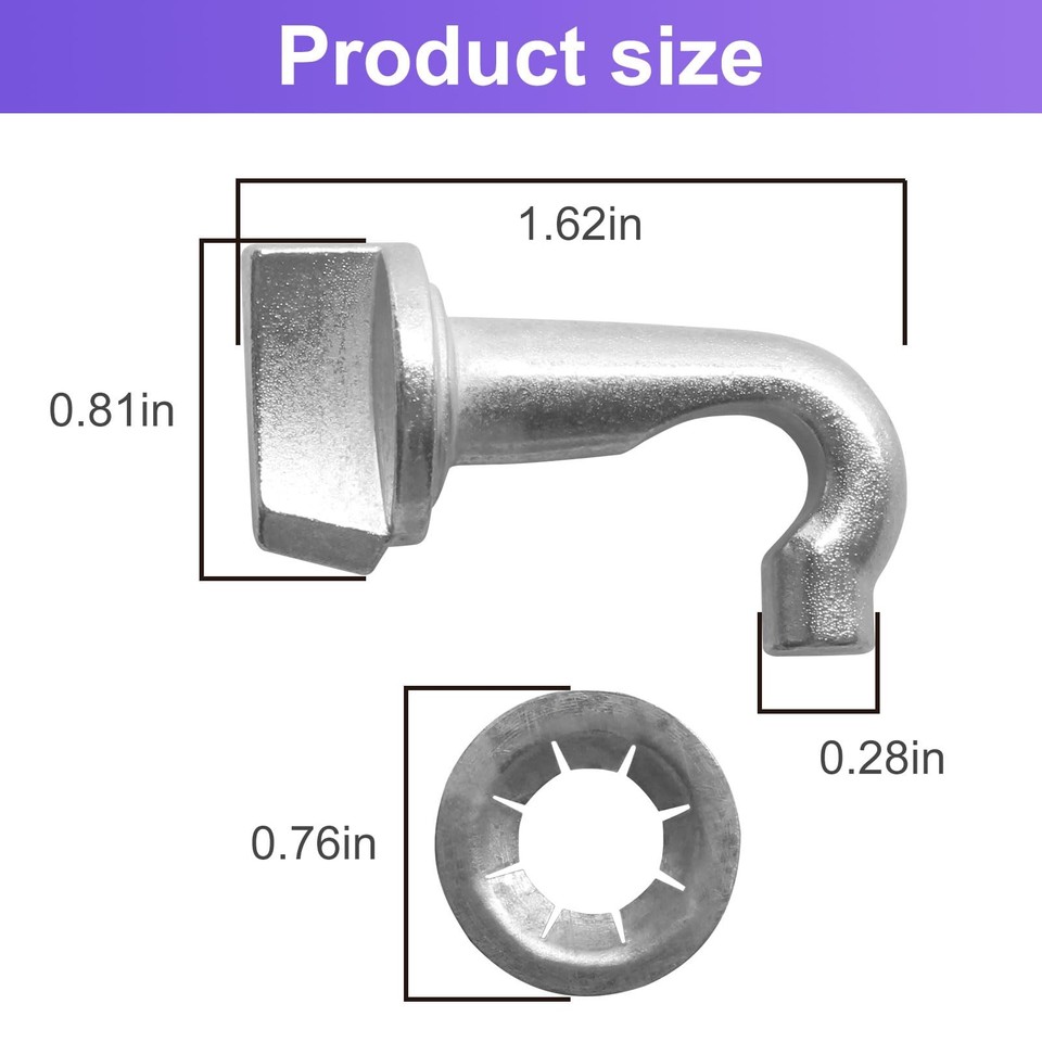 618107R Furnace Door Latch for Miller & Intertherm M1 Series Furnaces ...