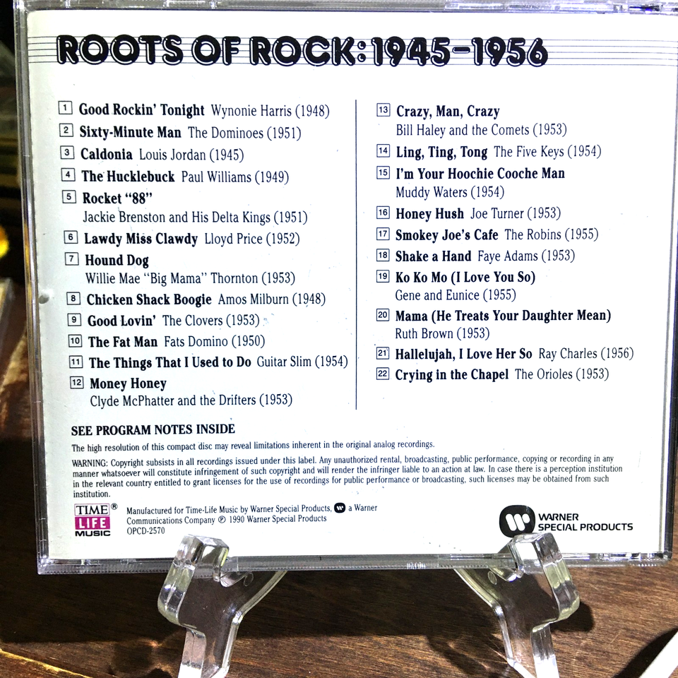 Roots Of Rock:1945-1956 THE ROCK 'N' ROLL ERA TIME LIFE CD | eBay