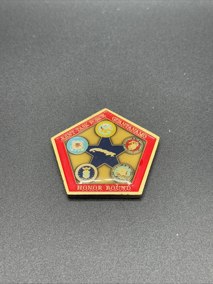 Authentic USAF Commanders Coin for Excellence ~ Guantánamo Challenge ...
