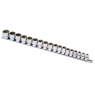 Laser Tools Metric Alldrive Socket Set 3/8"D 18pc From M6 to M24 On A ...