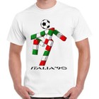 Italia 90 Logo World Cup Football Soccer Italy 1990 Fan Unisex T Shirt ...