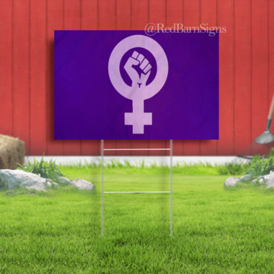 Feminist Suffragette Yard Sign | eBay