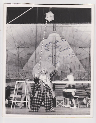 Famous Clown Lou Jacobs Signed Photo | eBay