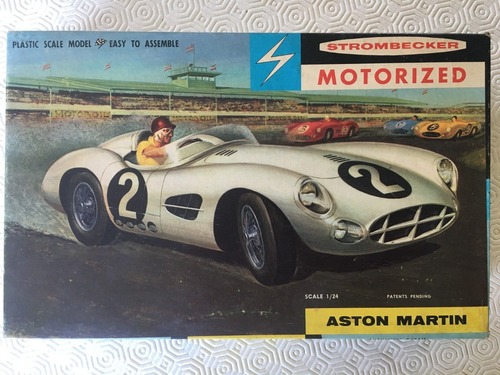 Model kit 59 ASTON MARTIN DBR1 Strombecker Kit D64-200 | eBay
