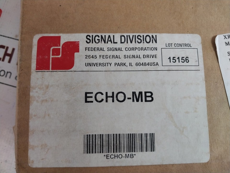 Federal Signal ECHO-MB Digital Intercom Circuit Board 4350-FS | eBay