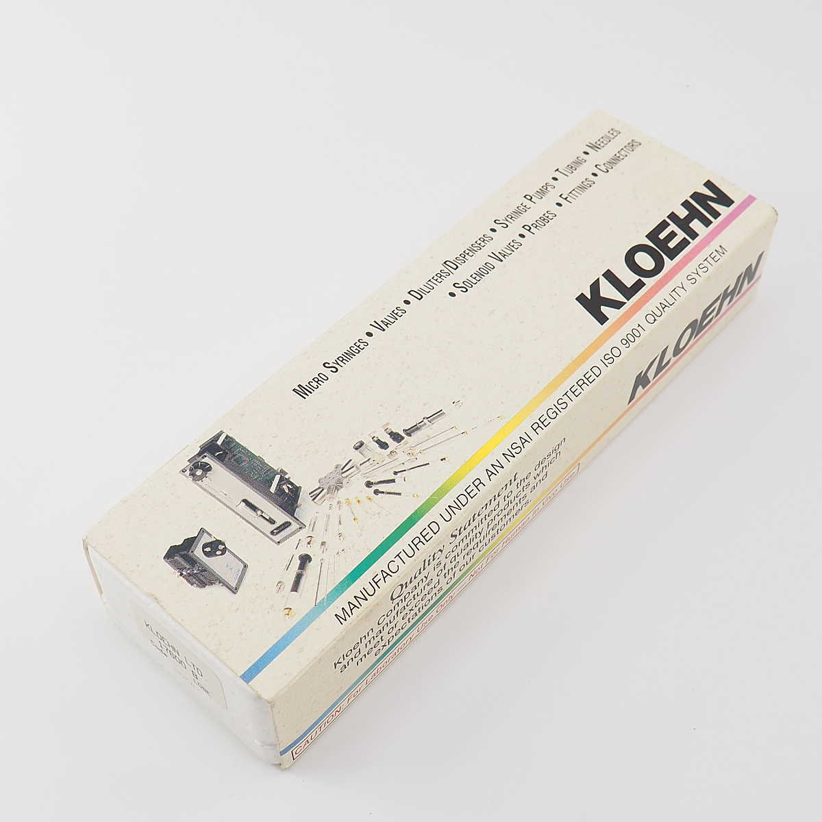NEW KLOEHN/NORGREN 17600 10ml Pump Syringe for use with V6 Pump | eBay
