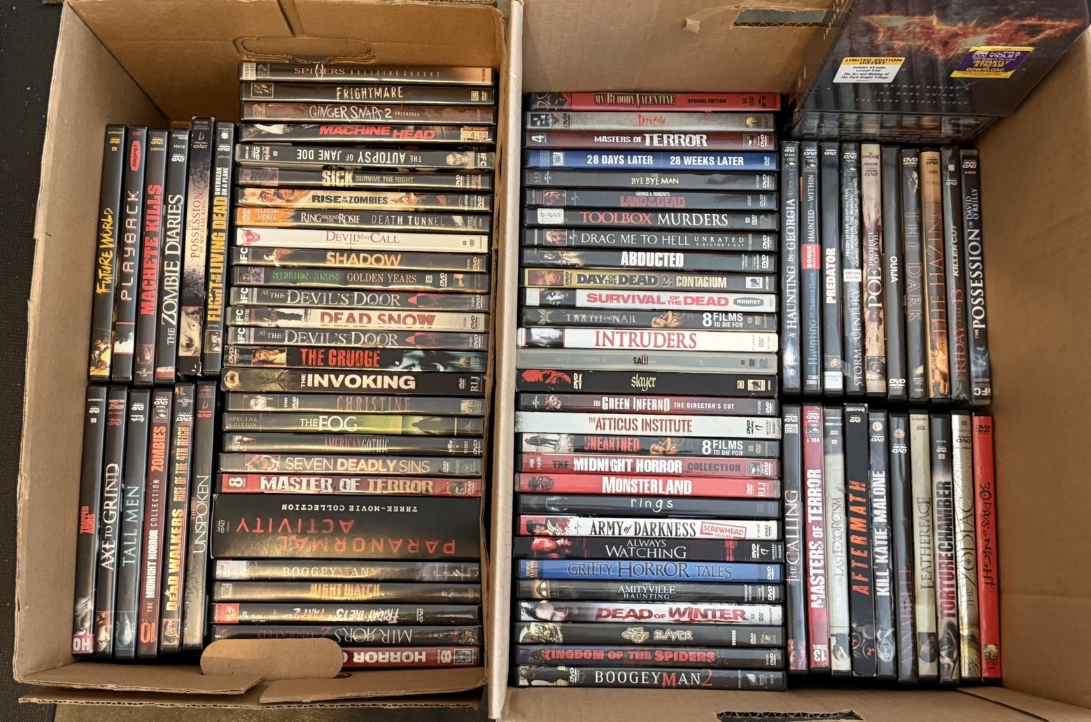 Lot of 100 Thriller / Slasher / Horror / Terror / Sci-fi DVD | eBay