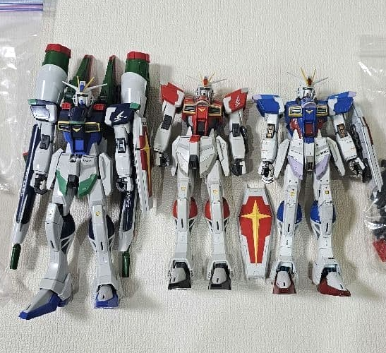 GUNDAM Force Blast Sword Impulse MG 1:100 BANDAI Built SET Model Kit | eBay