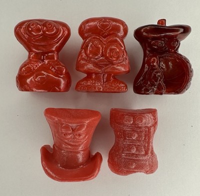 Crazy Bones Red Maroon Metallic Toothpaste Classic Gogos / Lot Of 5 | eBay