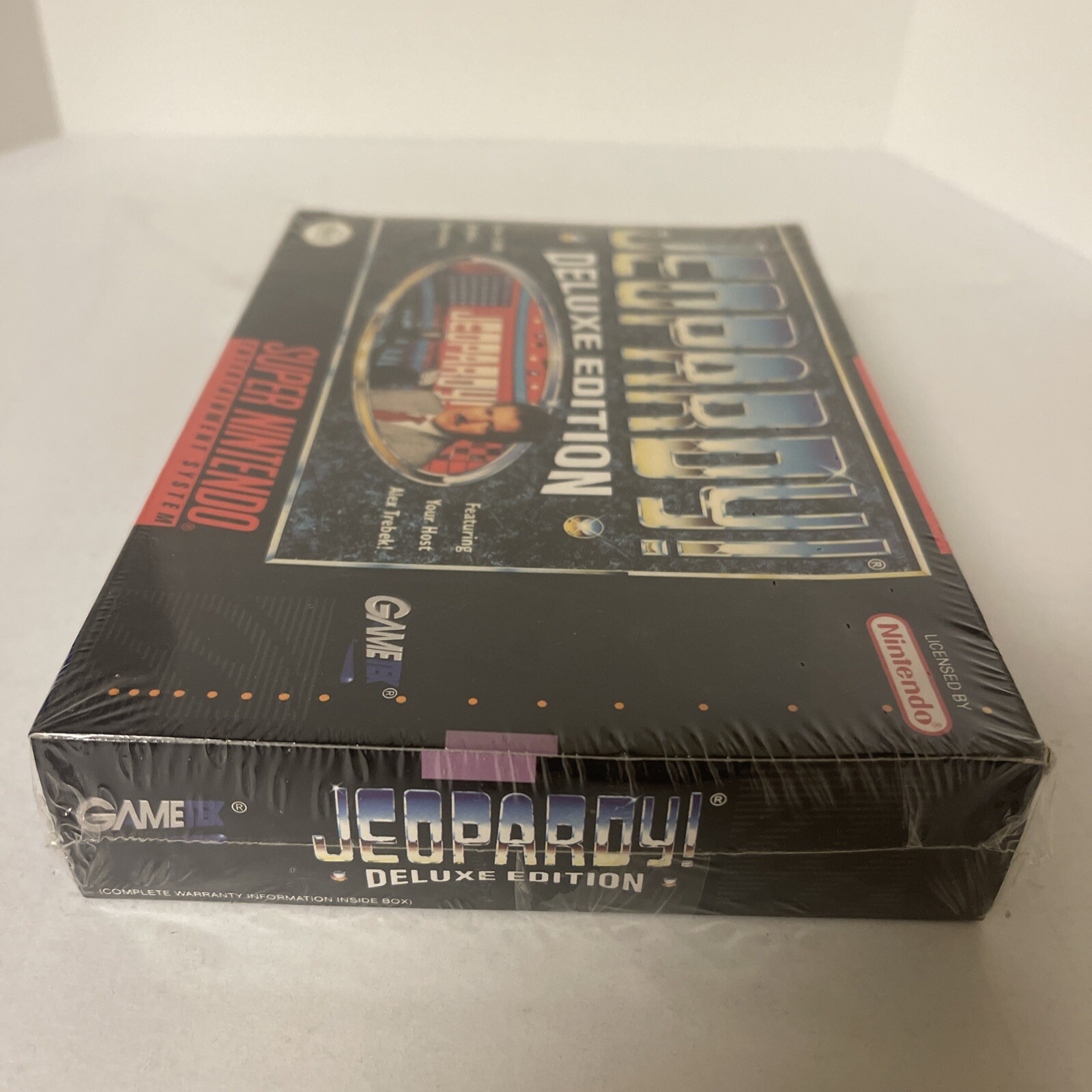 Jeopardy -- Deluxe Edition (Super Nintendo Entertainment System, 1993 ...